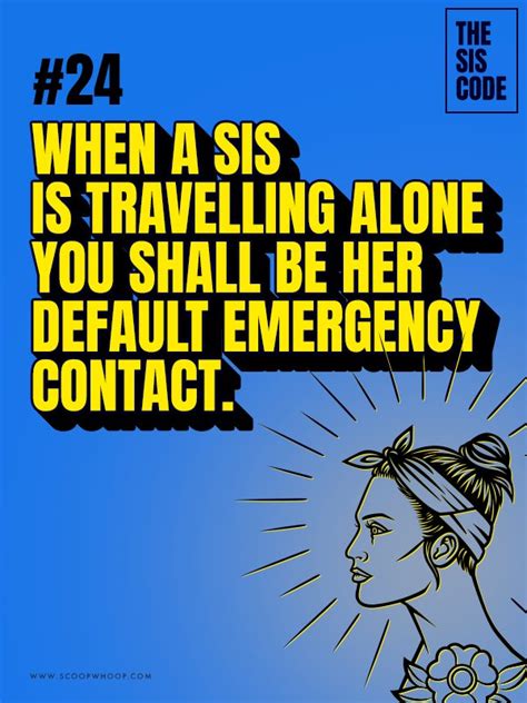 Rules Of The Sis Code For You Your Girl Squad Because Sisters Before Misters