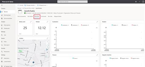 Use Your Smartphone As An Azure Iot Device Azure Iot Microsoft Learn
