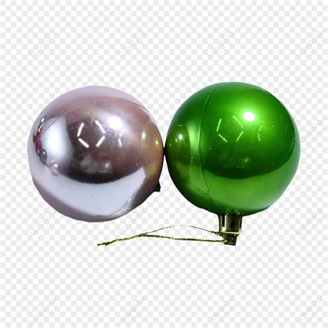 핑크 그린 크리스마스 트리 장식 볼펜던트유럽식 Png 일러스트 무료 다운로드 Lovepik