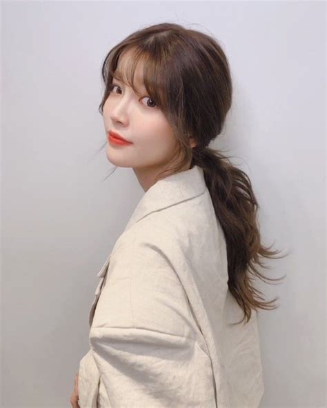 헤벤져스 꼼나나 루이쌤Ⓜ️컨투어링컷컨투어링펌 On Instagram 사이드뱅 컨투어링컷💇🏻‍♀️ 얼굴형에 맞는 컨투어링 컷으로 머리를 풀어도 예쁘고 묶었을 때