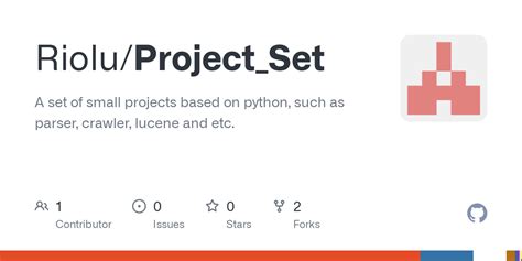 GitHub Riolu Project Set A Set Of Small Projects Based On Python