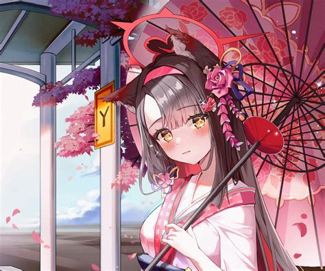 Blue Archive Hd Kosaka Wakamo Hd Wallpaper Rare Gallery