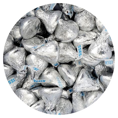 Mua Hershys Kisses Milk Chocolate 2 Pound Bulk Bag Silver Wrap