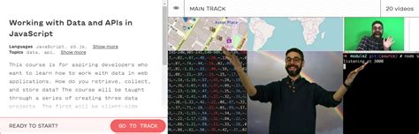 main track working with data and apis in javascript by dipamsen · pull