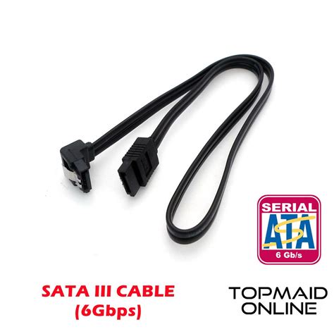 Sata Gbps Serial Data Cable Sata Iii Hard Disk Ssd L Shape Shopee Malaysia