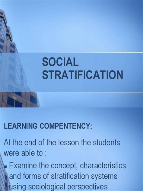Global Stratification Pdf Social Stratification Social Mobility