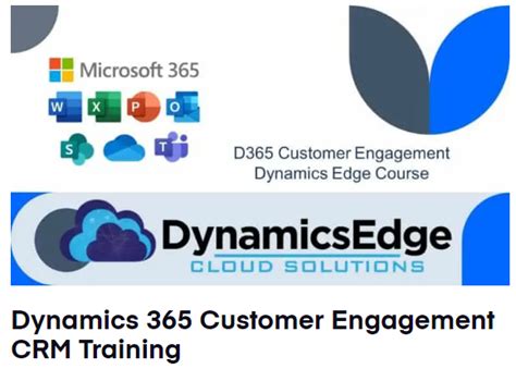 Dynamics 365 Customer Engagement Crm Training September 2024 Dynamics Edge