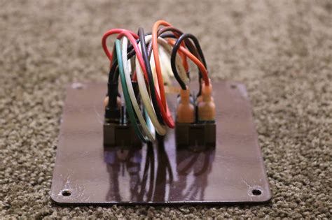 Rv Components Used Brown Battery Disconnect Switch Panel Rv Parts For Sale Battery Control