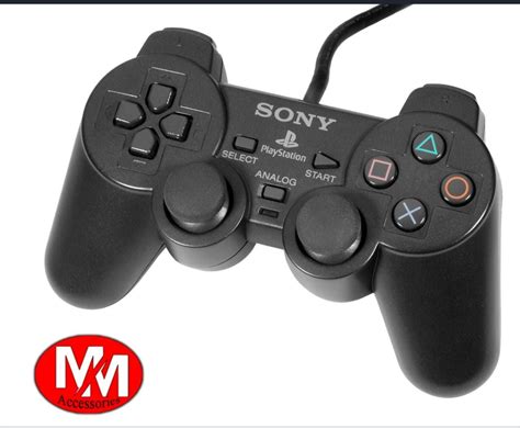 Playstation 2 Dualshock Controller Black Ps2 Playstation 2 Black