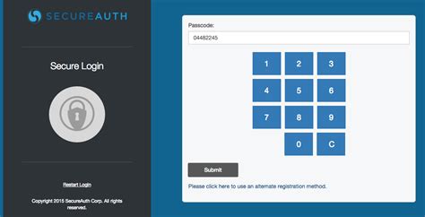Time Based Passcodes Oath Registration Method For Multi Factor
