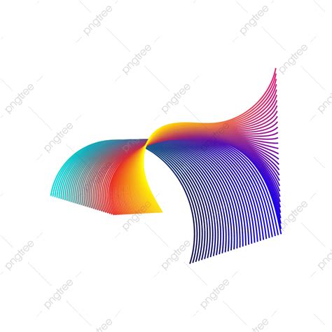 Colorful Flow Clipart Png Images Modern Colorful Flowing Abstract Lines Design Abstract Lines