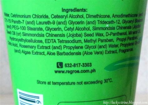 Lucky Citrine Pregroe Thickening Shampoo And Conditioner