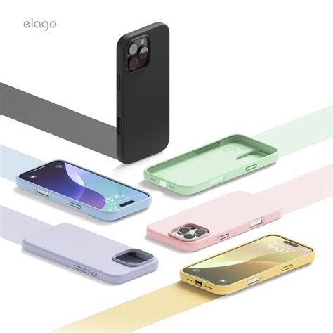 Elago Iphone 16 16 Plus 16 Pro 16 Pro Max Silicone Case 37 Color ของ