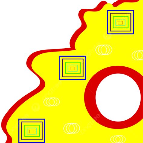 Twibbon Merah Kuning Kuning Merah Twibbon Png Transparan Clipart Dan