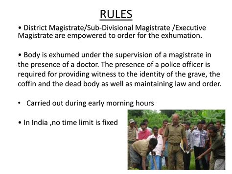 Exhumation Pptx