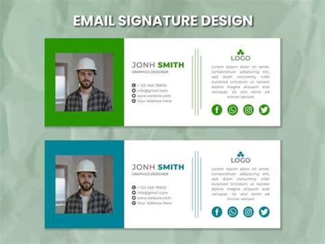 A Clickable HTML Email Signature Upwork