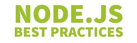 Node Best Practices White Check Mark The Node Js Best Practices