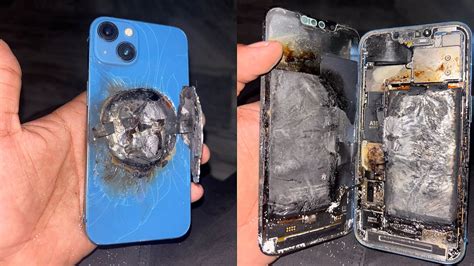Iphone Users Beware Apple Iphone 13 Mobile Explodes Inside Youths