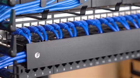 Server Rack Power Cable Management
