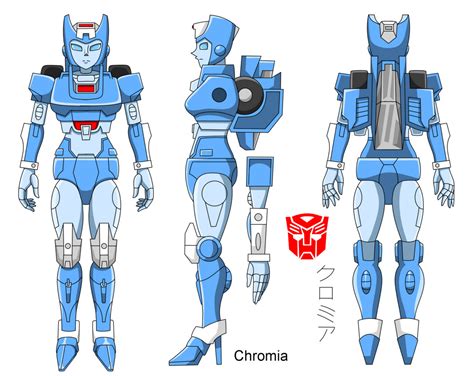 Transformers Chromia Turnaround By Koopa Master On Deviantart