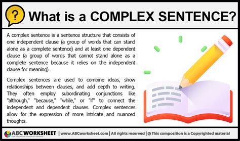 What Is A Complex Sentence