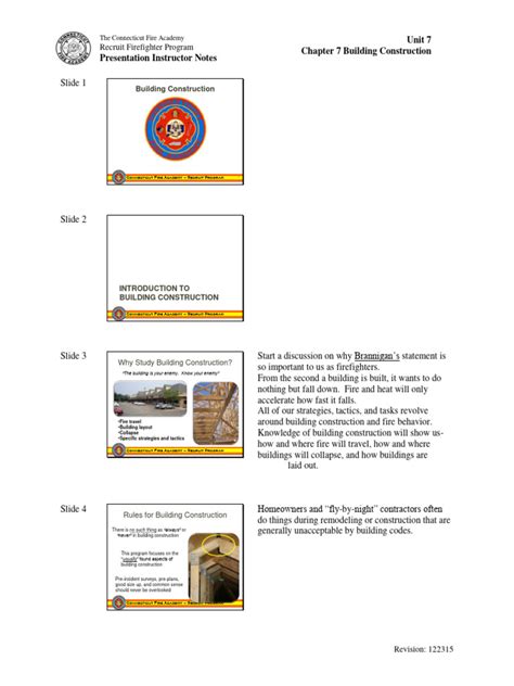 Session 711 Building Construction Ppt Instructor Notes Pdf Framing