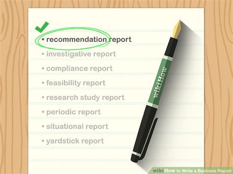 How To Write A Business Report