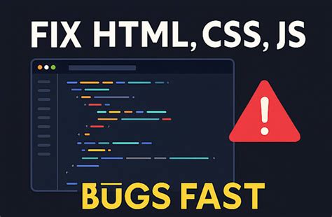 Fix Html Css Or Javascript Bugs On Your Website By Digithuis Fiverr