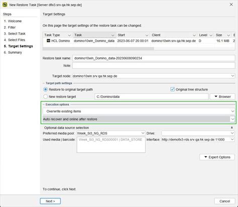 4 4 3 Beefaloibm Domino Server Restore Sepsesam