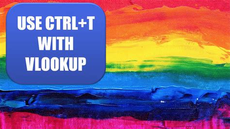 Excel 2020 Use Ctrlt With Vlookup And Charts Excel Tips Mrexcel