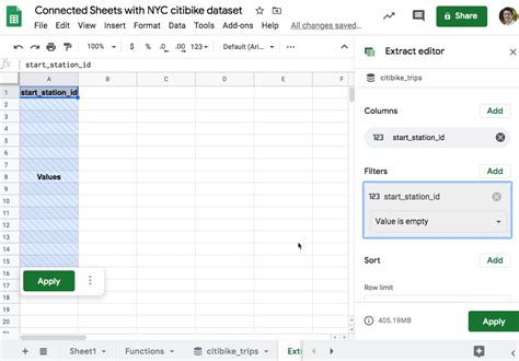 Connected Sheets Analyze Big Data In Google Sheets
