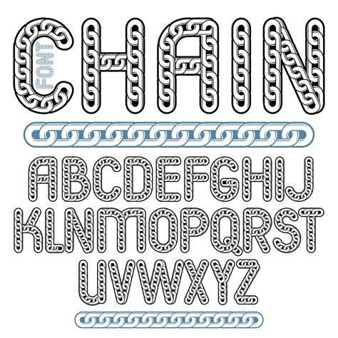 Premium Vector Vector Type Font Script From A To Z Capital