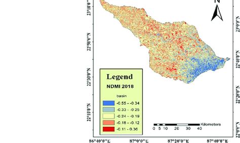 9 Normalized Difference Moisture Index 2018 Download Scientific Diagram