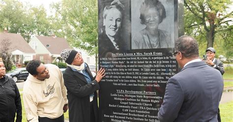 Memorial Unveiled In Detroit Honoring Civil Right Activist Viola Liuzzo And Her Friend Sarah Evans