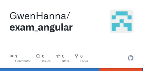 Github Gwenhanna Exam Angular