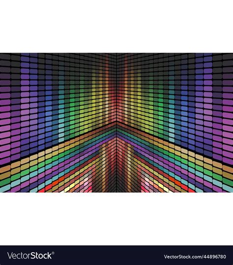 Abstract Equalizer Concept Idea Background Vector Image