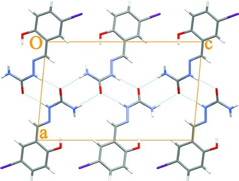The Packing Diagram Of The Title Compound Showing Intermolecular