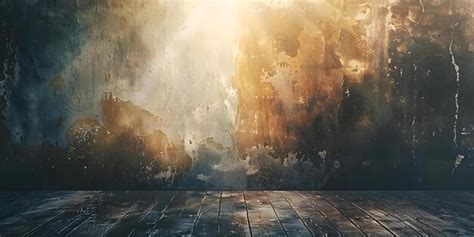 Artistic Composition Featuring Textured Overlay Spotlight And Vintage Flare Concept Artistic
