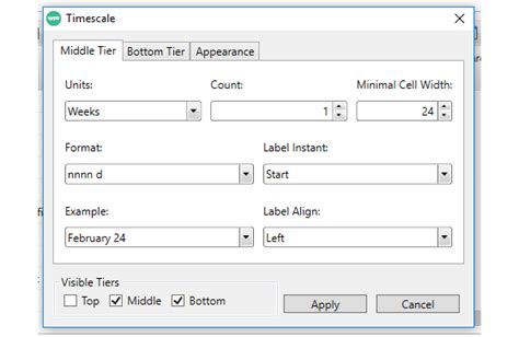 Datetime Indicator Customization In Wpf Gantt Control