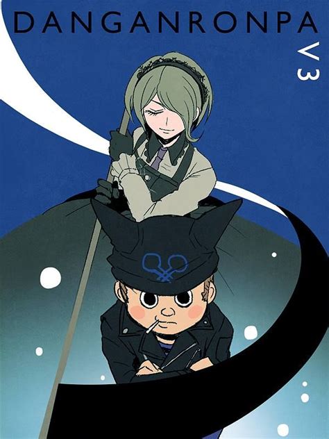Tojo Kirumi And Hoshi Ryoma Danganronpa And 1 More Drawn By Potechi