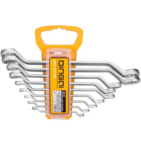 კომბინირებული ქანჩის გასაღებების ნაკრები Dingqi 13109 9 Pcs