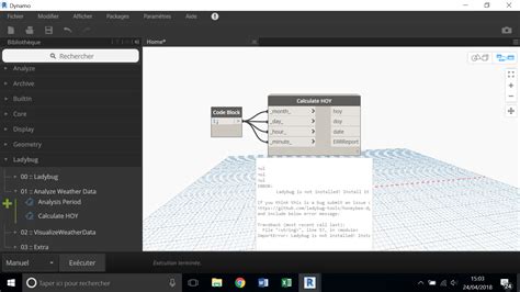 Dynamo Cannot Find Ladybugs Installation Folder · Issue 88 · Ladybug Toolshoneybee Dynamo