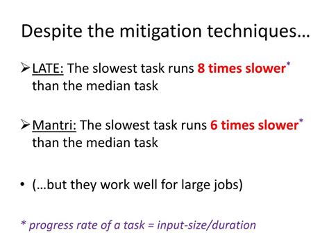 Ppt Effective Straggler Mitigation Attack Of The Clones Powerpoint