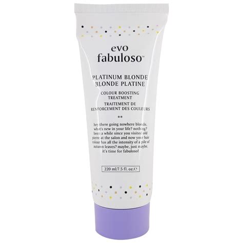 EVO Fabuloso Platinum BLonde Colour Boosting Treatment 220 ml