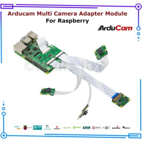 Jual Arducam Multi Camera Adapter Module For Raspberry Pi Imx219 Imx477 Berkualitas Shopee