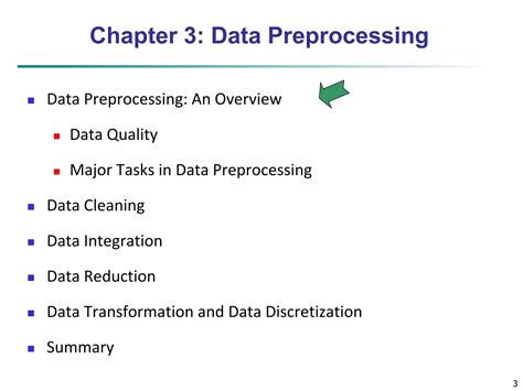 Data Mining Concepts And Techniques 3rd Ed Chapter 3