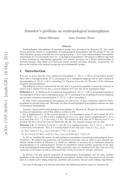 pdf arnautov s problems on semitopological isomorphisms
