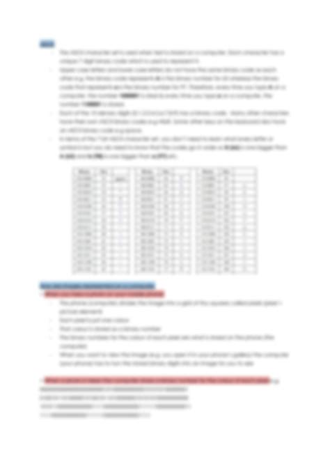 SOLUTION Computer Science Data Representation Studypool