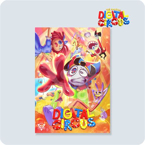 The Amazing Digital Circus Poster Glitch Productions Store