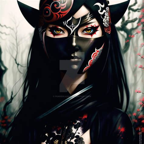 Masked Ninja Girl 12 By Punkerlazar On Deviantart